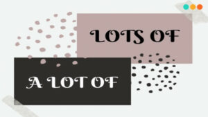 Phân biệt cấu trúc A lot of, Lots of, Plenty of - Step Up English