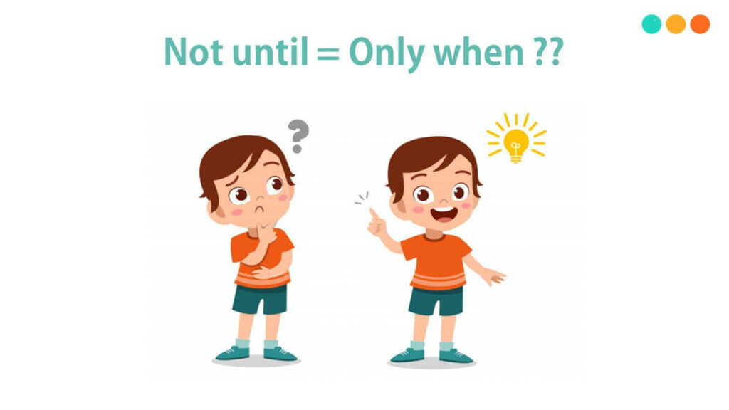 Cấu trúc Not until, Only when: Ý nghĩa và cách dùng - Step Up English